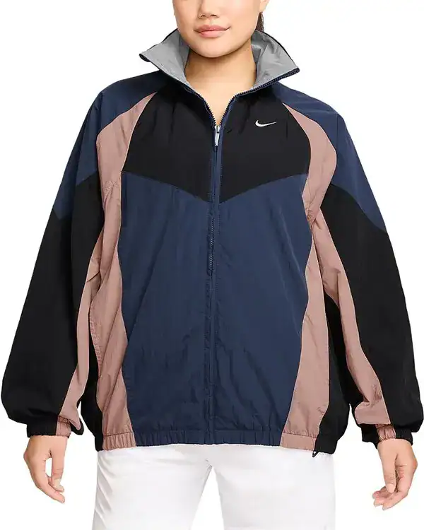 Nike Street Oversized Track Jacket - Midnight Navy | Editorialist